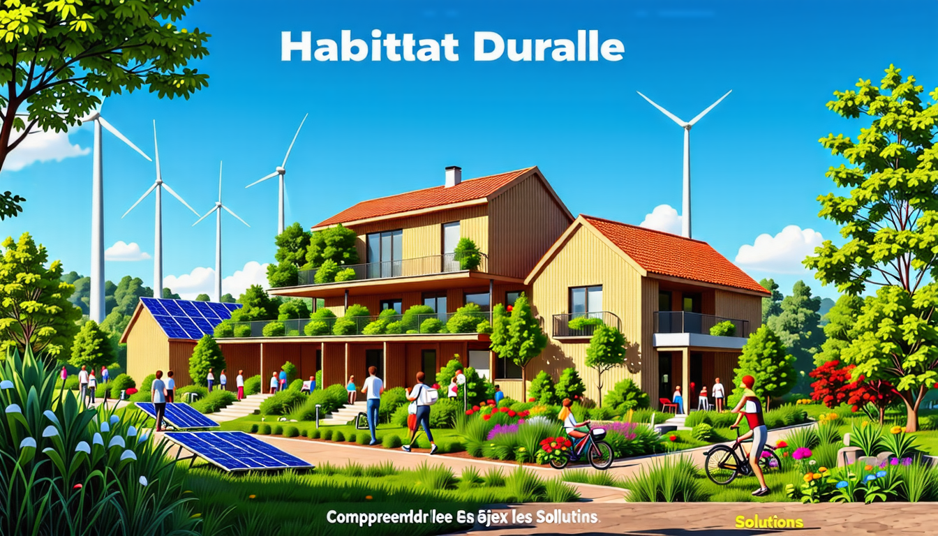 Habitat durable : comprendre les enjeux et les solutions - Cotecampagne